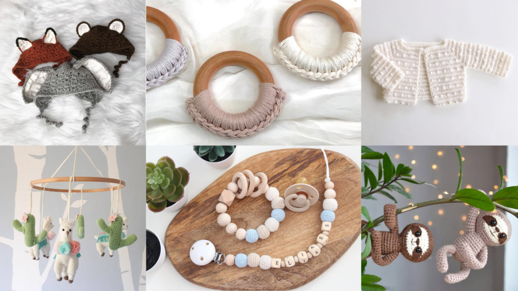 10 Crochet Baby Gift Ideas That Are NOT Blankets - Traveling Hook